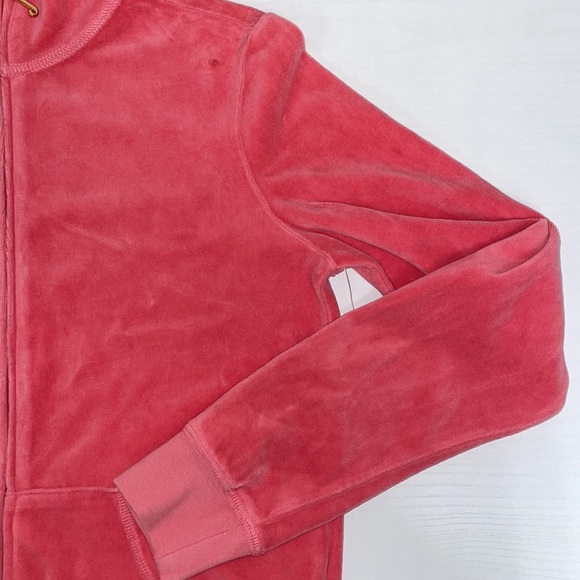 Juicy Couture | Jackets & Coats | Juicy Couture Pink Velour Fairfax ...